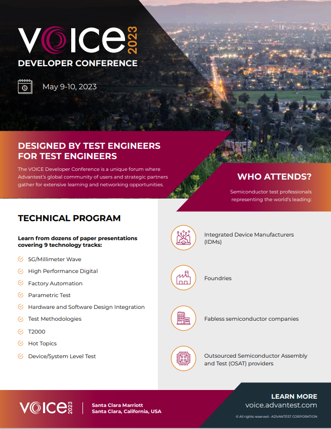 Spread the Word – Advantest VOICE